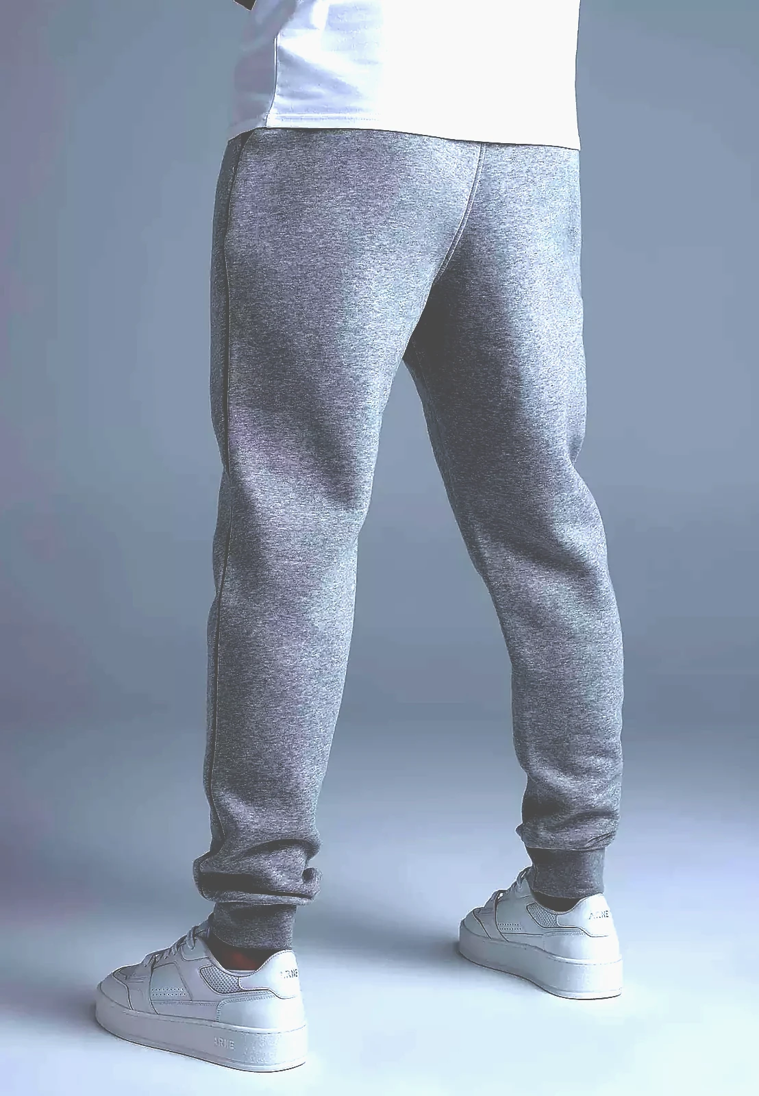 Spodnie męskie dresowe SIKSILK ESSENTIALS 28345 - Szary | M | Oficjalny ...